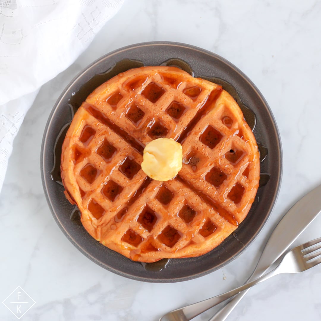 Easiest, Crispy Keto Waffle – The ‘Chaffle’